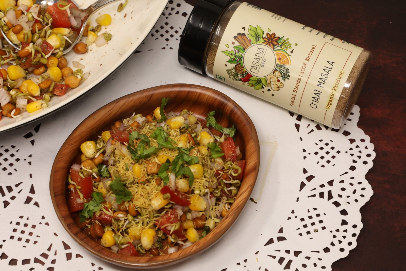 Sprouts& Corn Chaat - RASATVA
